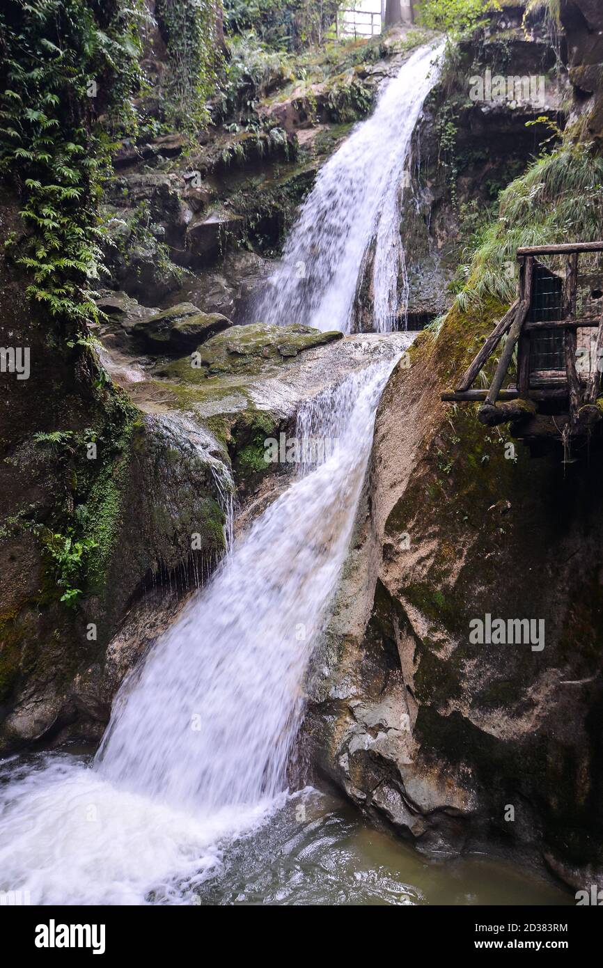 Water Splash Waterfall Stock Photo - Alamy