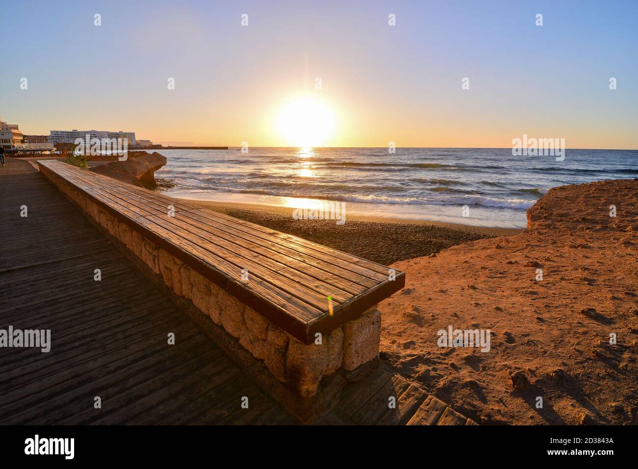 Beautiful Colored Sunset Stock Photo - Alamy