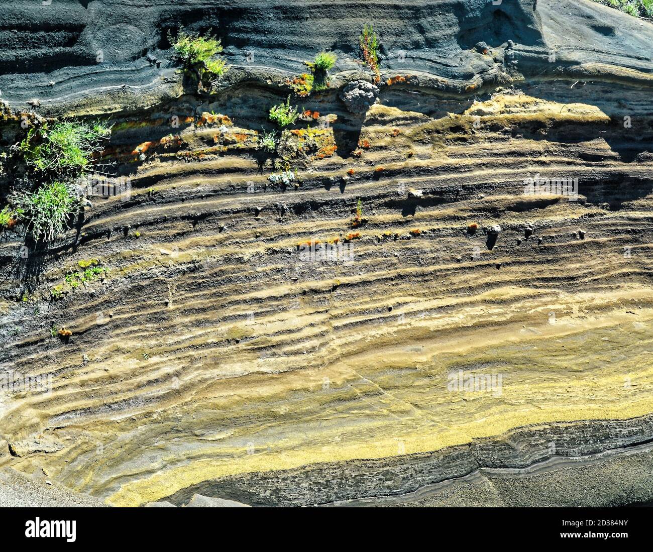 Dry Hardened Volcanic Lava Stock Photo - Alamy
