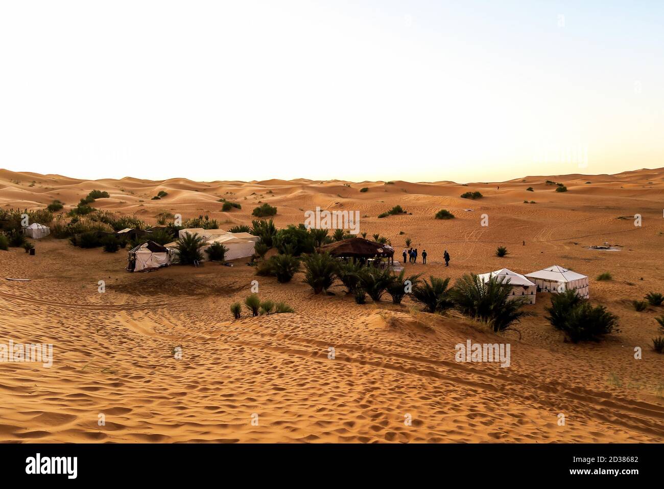 landscape in sahara desert, photo as background Stock Photo - Alamy