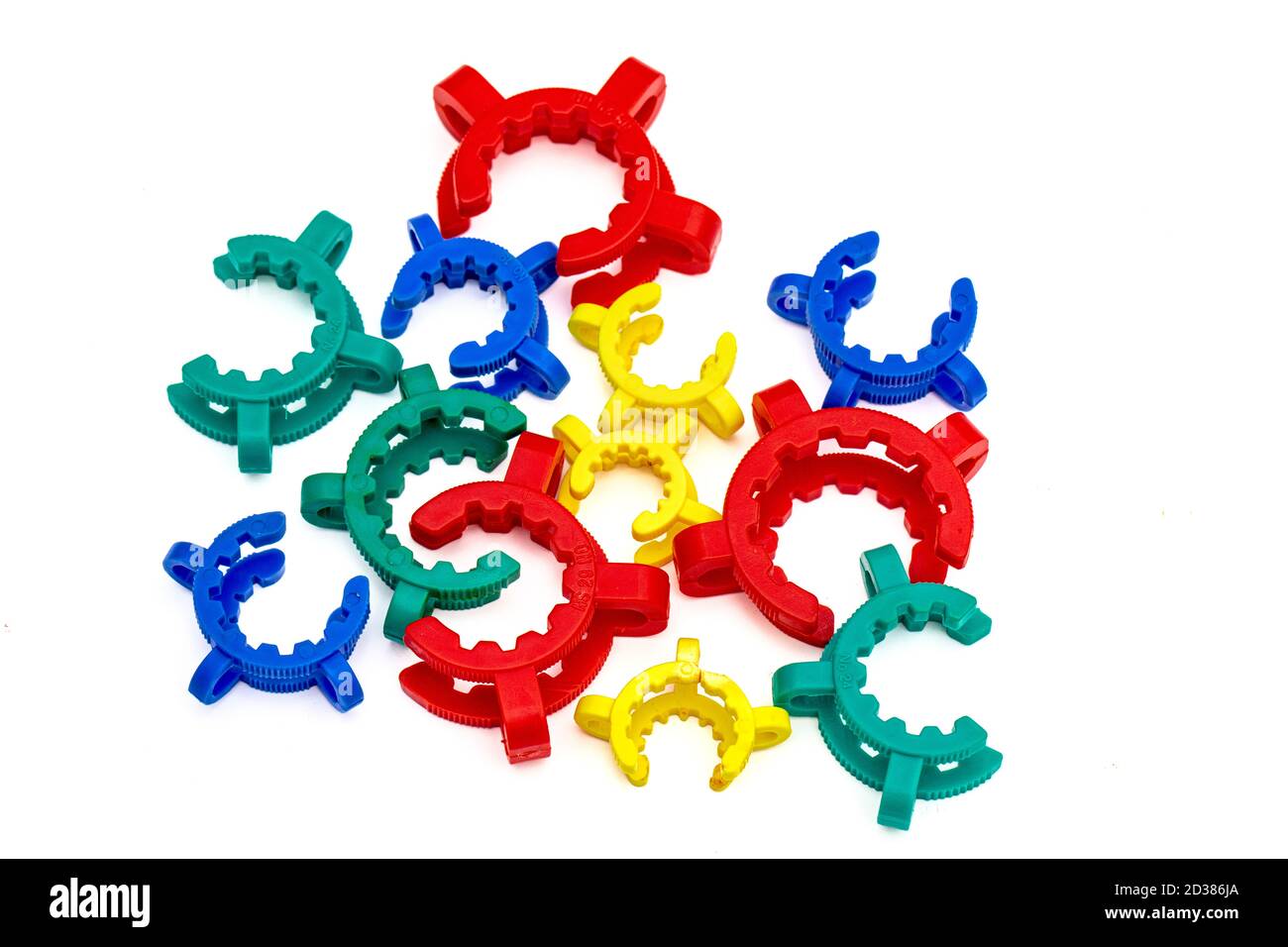 Laboratory Standard floor plastic keck clamp conical Connection Clip ...