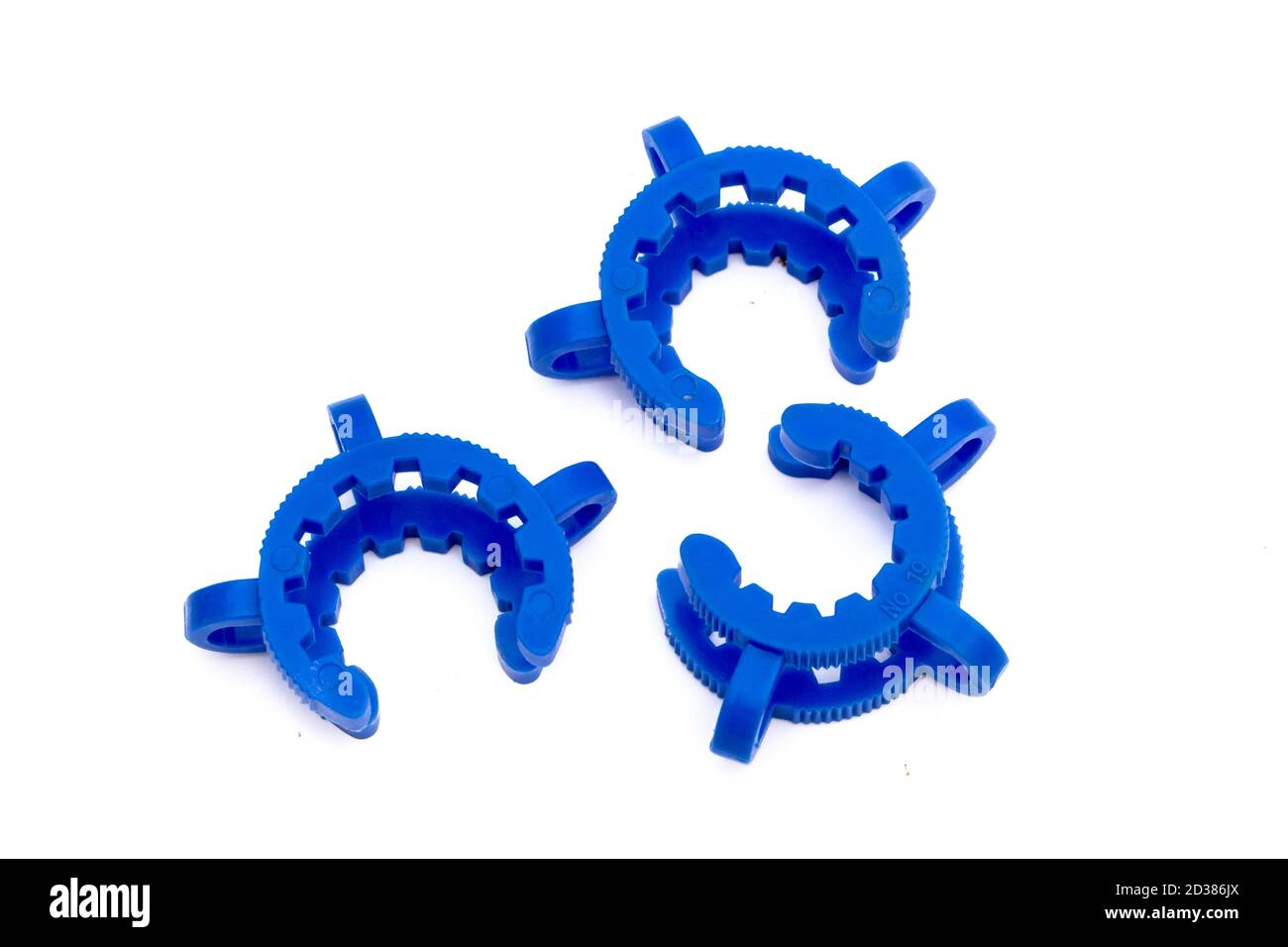 Laboratory Standard floor plastic keck clamp conical Connection Clip ...