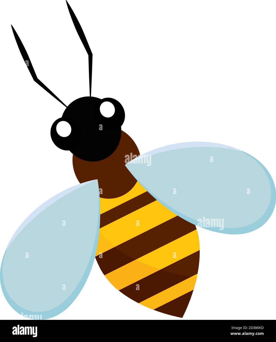 Honey bee in pomegranate Stock Vector Images - Alamy