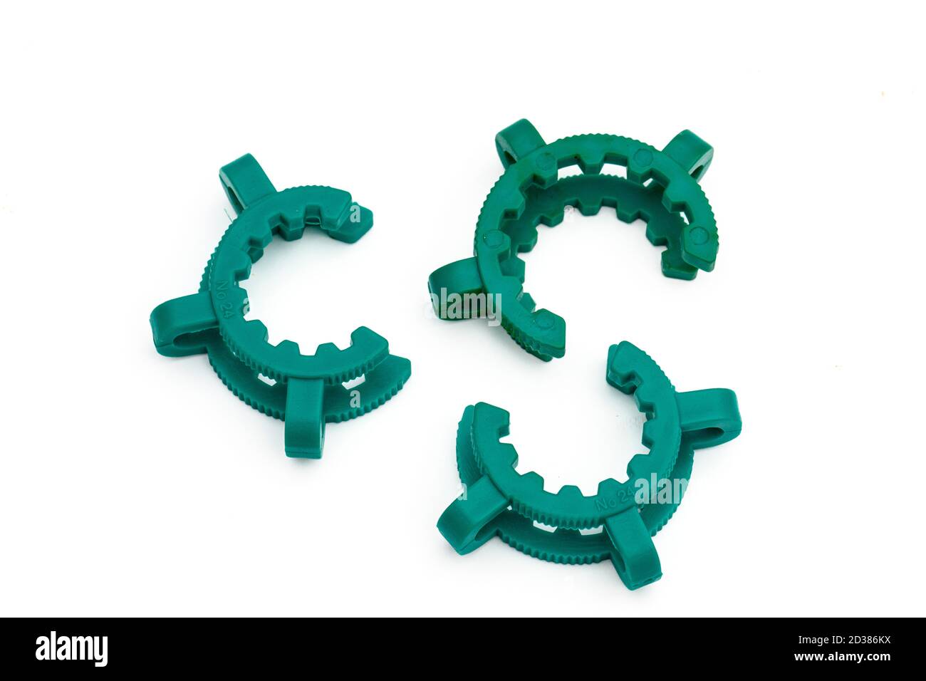 Laboratory Standard floor plastic keck clamp conical Connection Clip ...