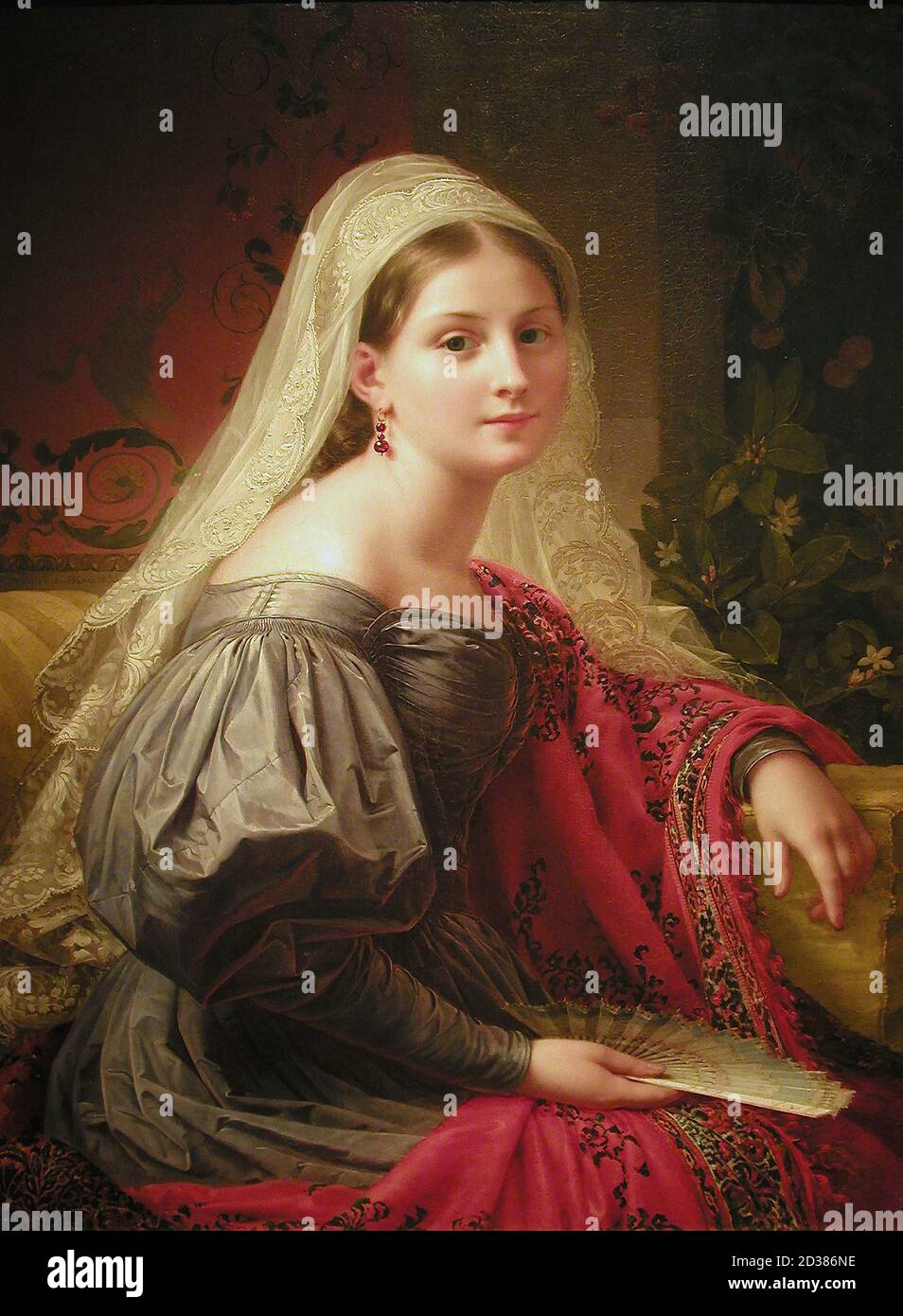 Sodermark Olof Johan - Karolina Bygler - Swedish School - 19th Century ...