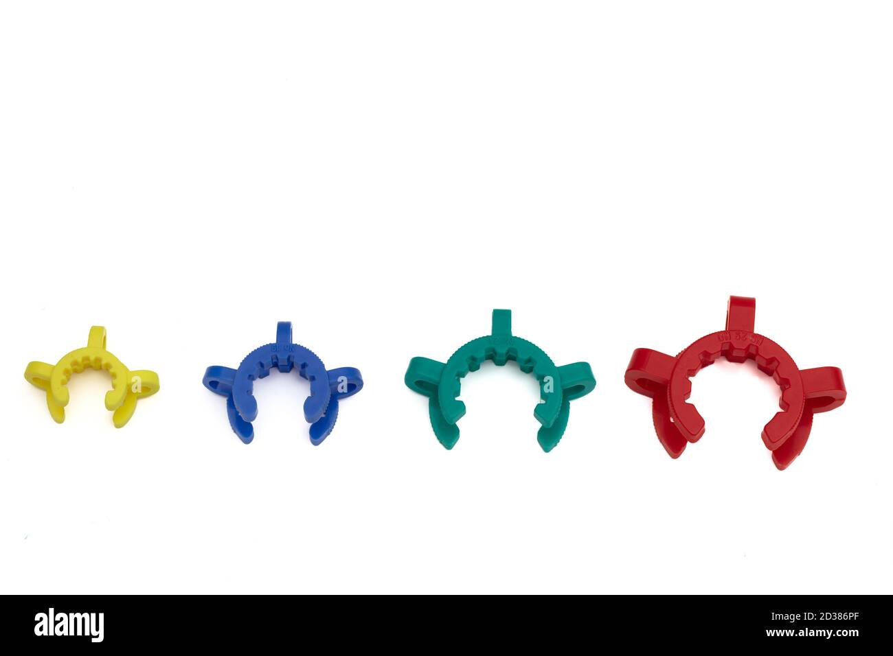 Laboratory Standard floor plastic keck clamp conical Connection Clip ...