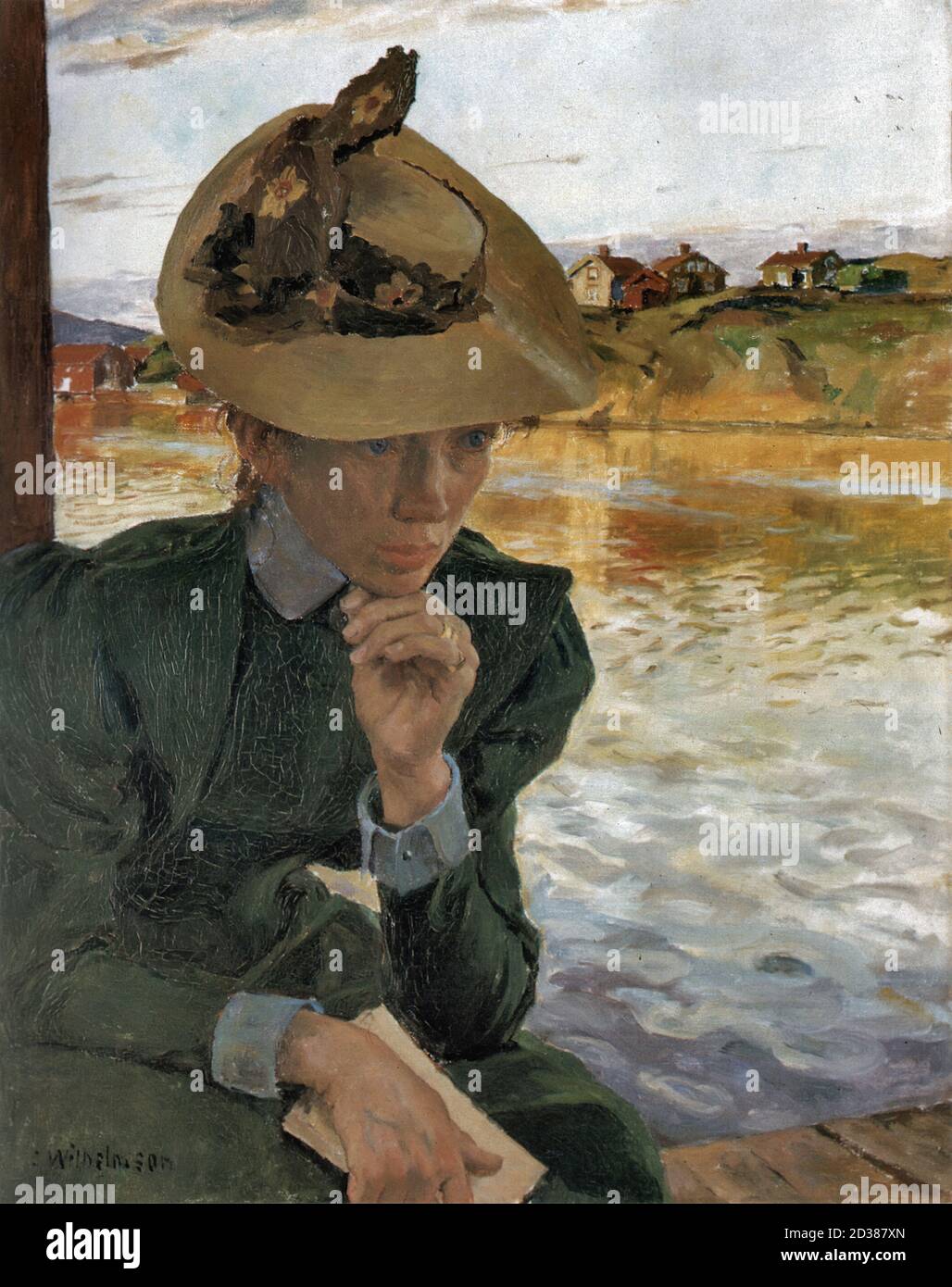 Wilhelmson Carl - Scene from the Swedish West Coast - Swedish School ...