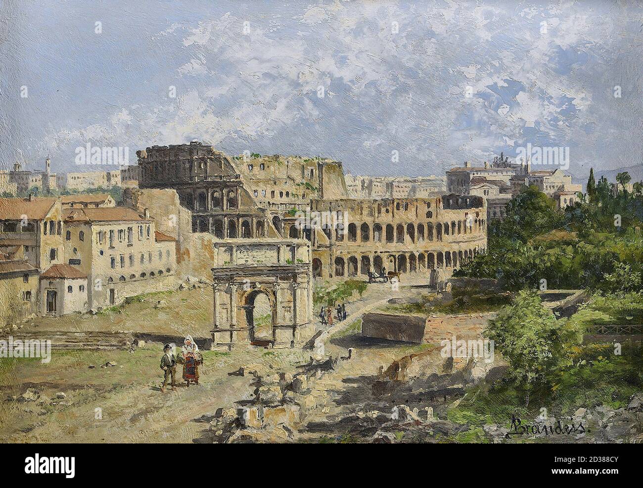 Brandeis Antonietta - the Colosseum and the Forum Romanum Rome - Czech ...