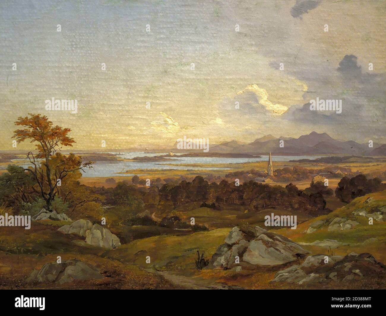 Havránek Bedrich - Chiemsee at Sunset - Czech Republic and Slovakia ...