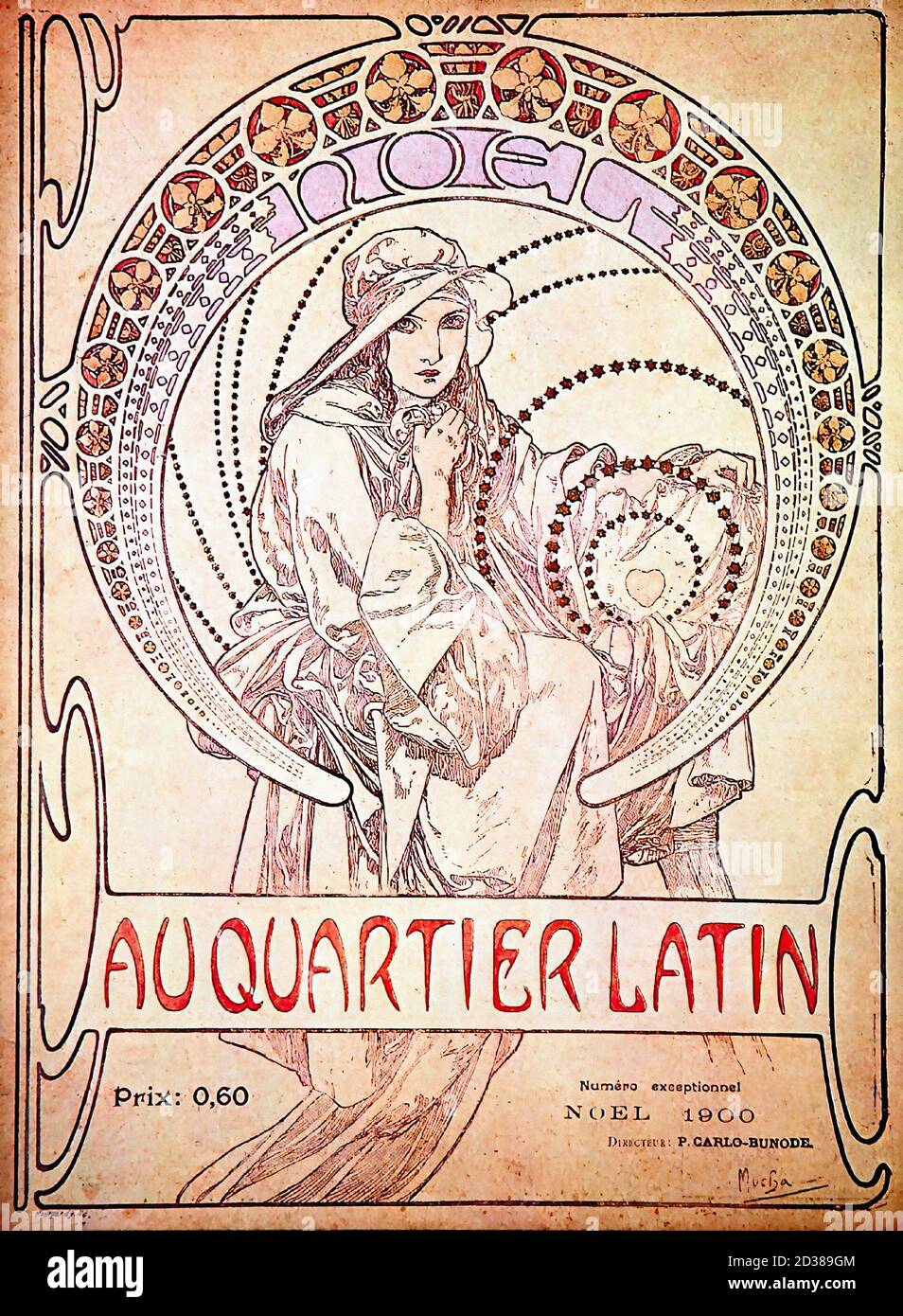 Mucha Alphonse Maria - Au Quartier Latin 2 - Czech Republic and ...