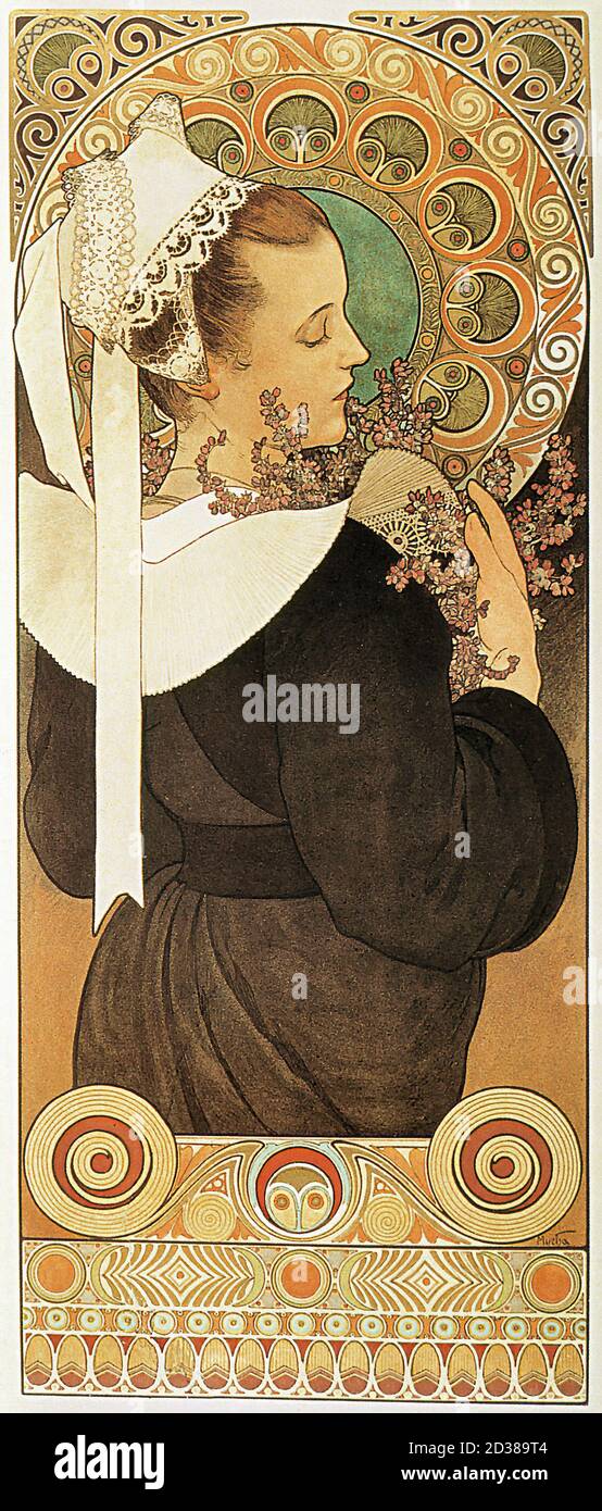 Mucha Alphonse Maria - Heide Van Kustkliffen - Czech Republic and ...