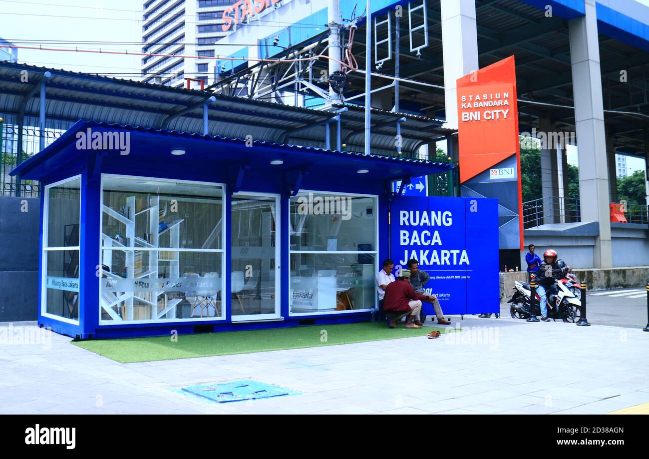 Jakarta, Indonesia - Januaray 13, 2020: The Reading Room or Ruang Baca ...