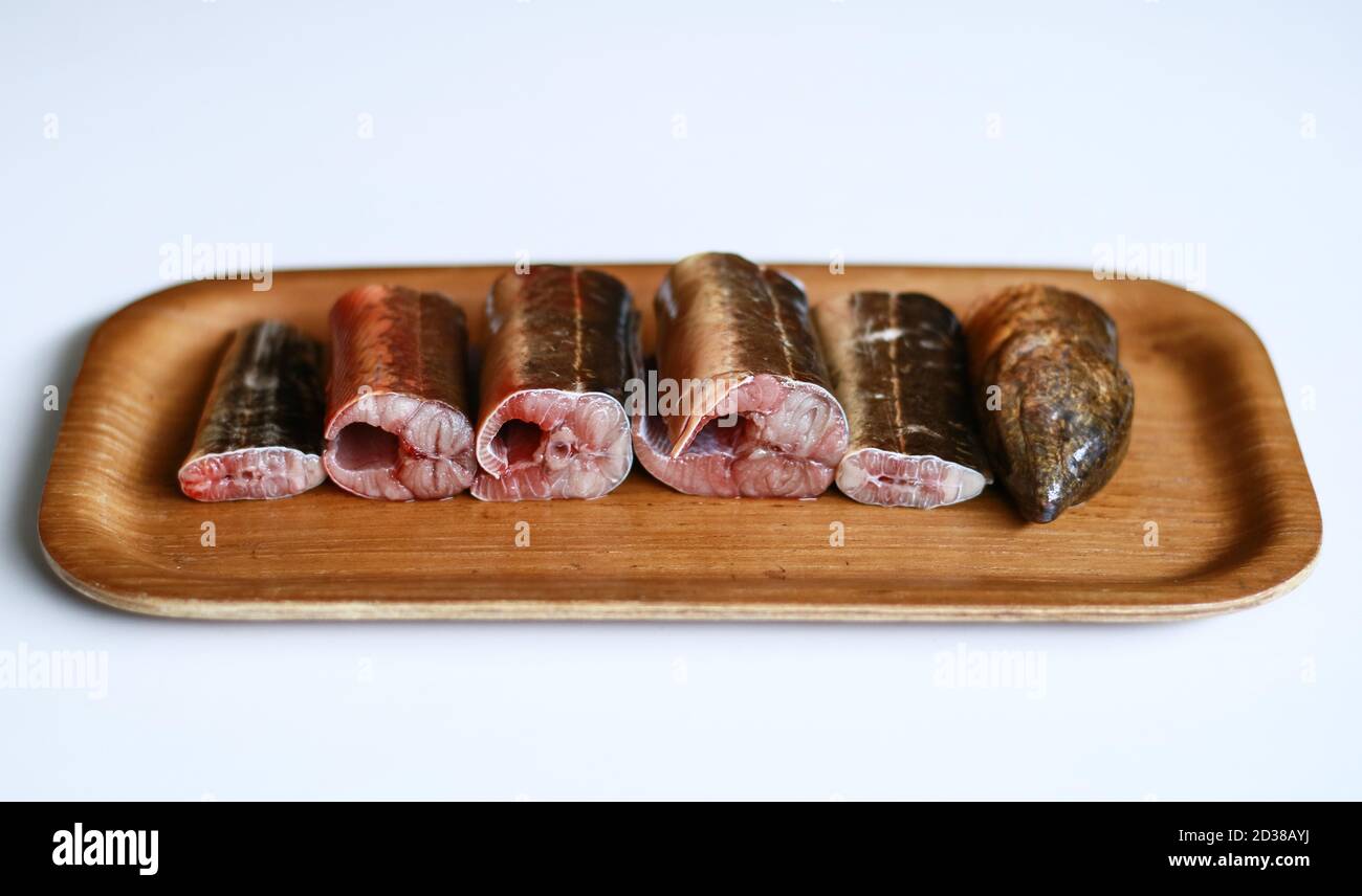 Pieces eel ready cook hi-res stock photography and images - Alamy