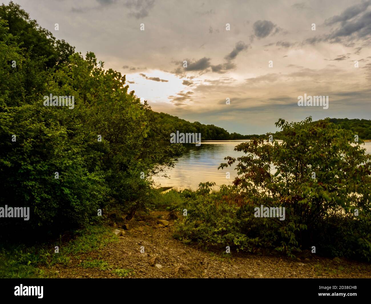 Sunset at keystone lake hi-res stock photography and images - Alamy