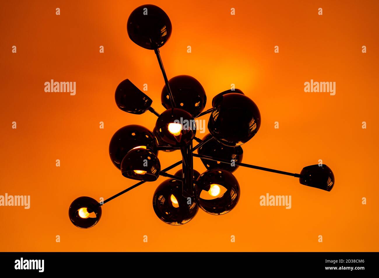 light fixture on ceiling Stock Photo - Alamy