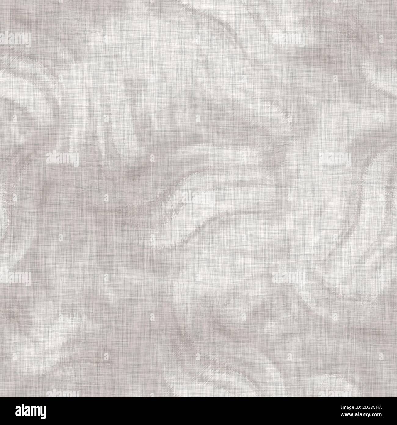 Seamless mottled gray french woven linen texture background. Old ecru ...
