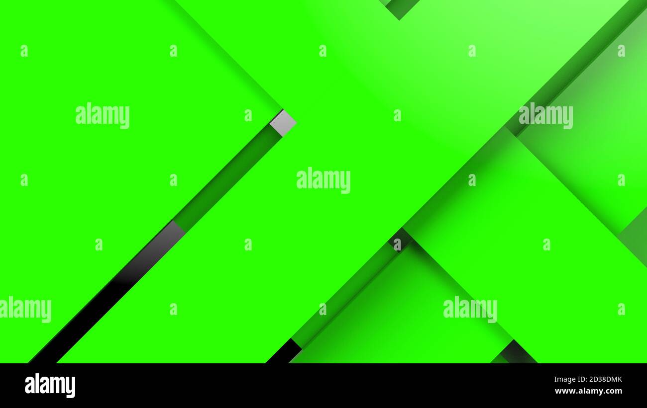 Diagonal green dynamic stripes on black background. Modern abstract ...