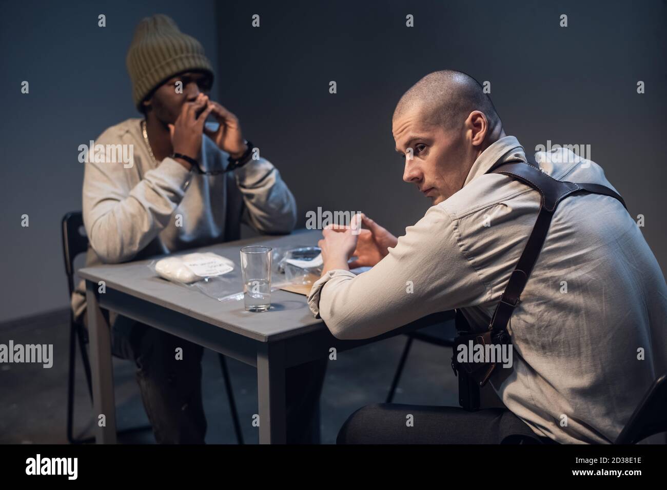 Police interrogation hi-res stock photography and images - Alamy