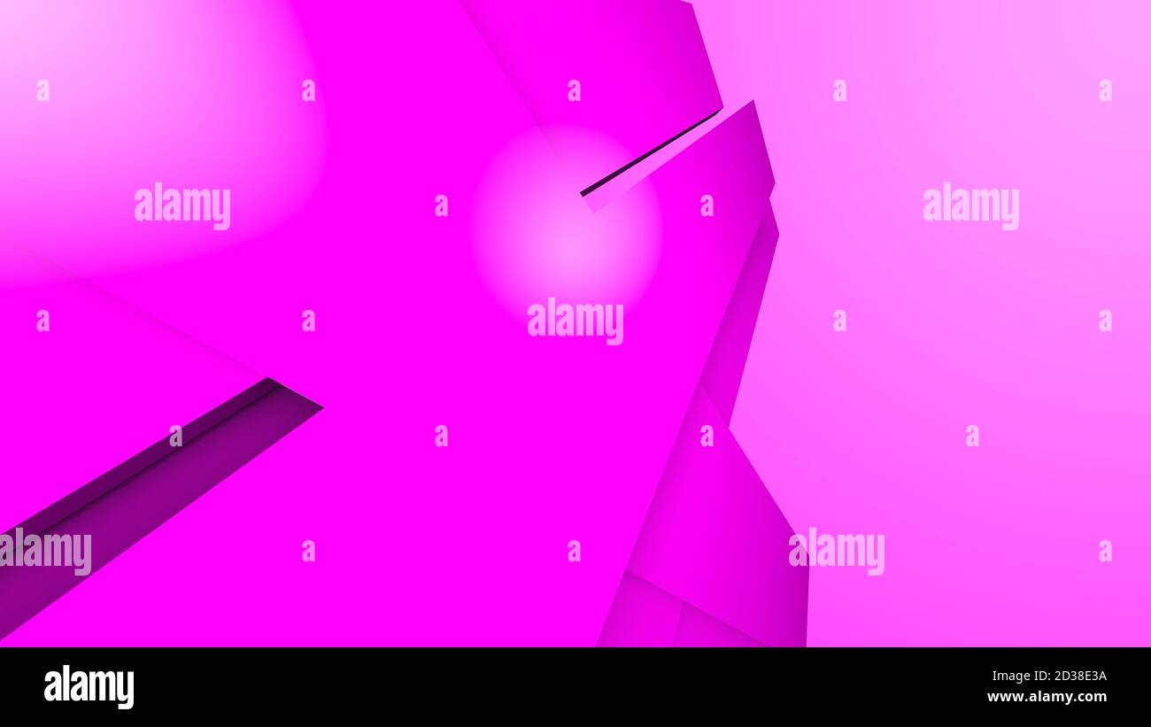 Diagonal purple dynamic stripes on color background. Modern abstract 3d render background with ...