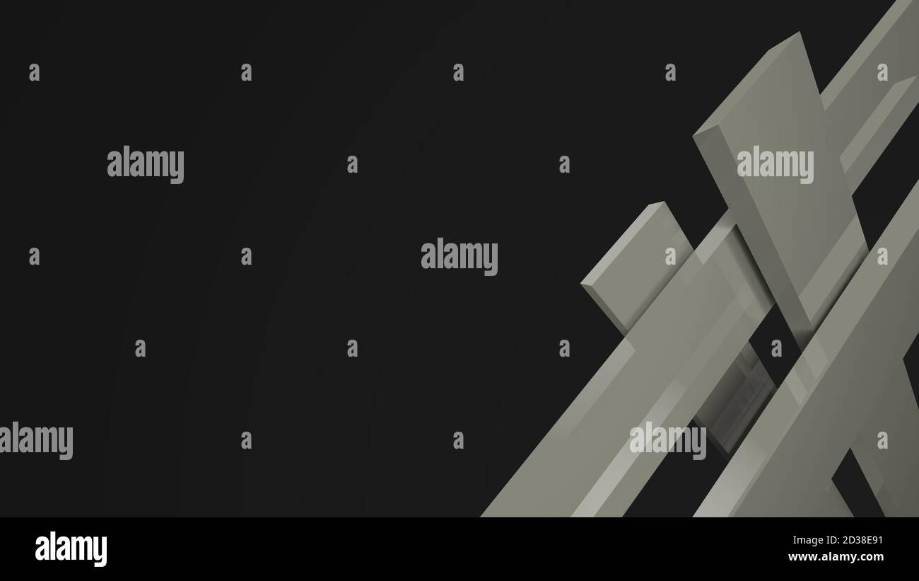 Diagonal gray dynamic stripes on white background. Modern abstract ...