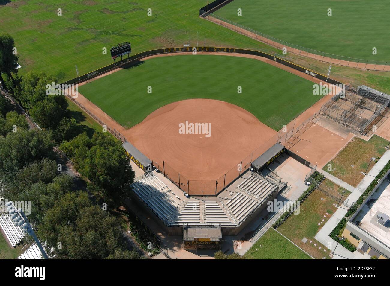 Long Beach, United Staates. 03rd Oct, 2020. A general view of the Long ...