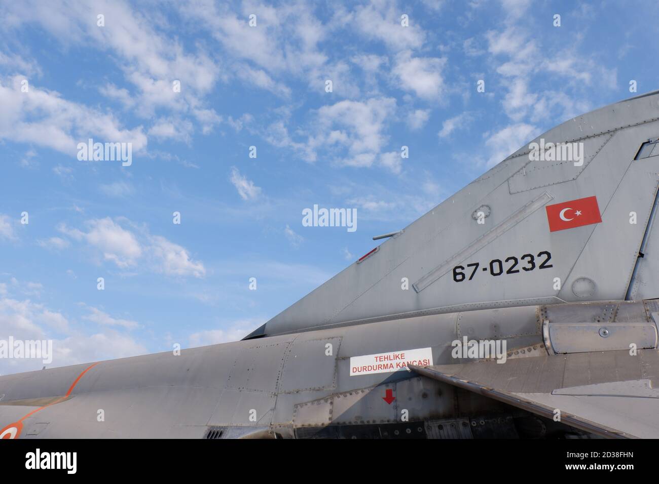 Turkish Fighter Jet Stock Photo - Alamy