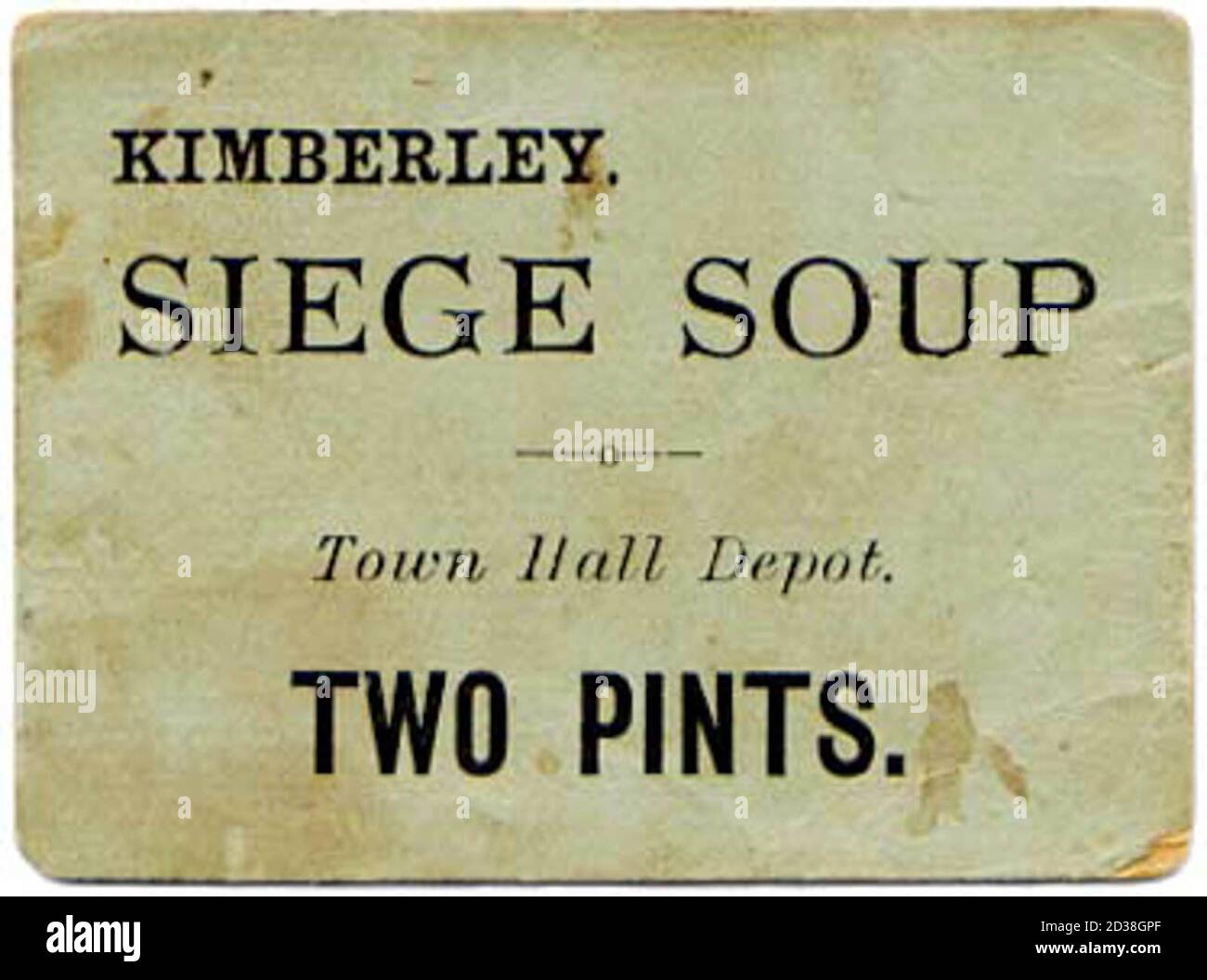 Ration ticket hi-res stock photography and images - Alamy