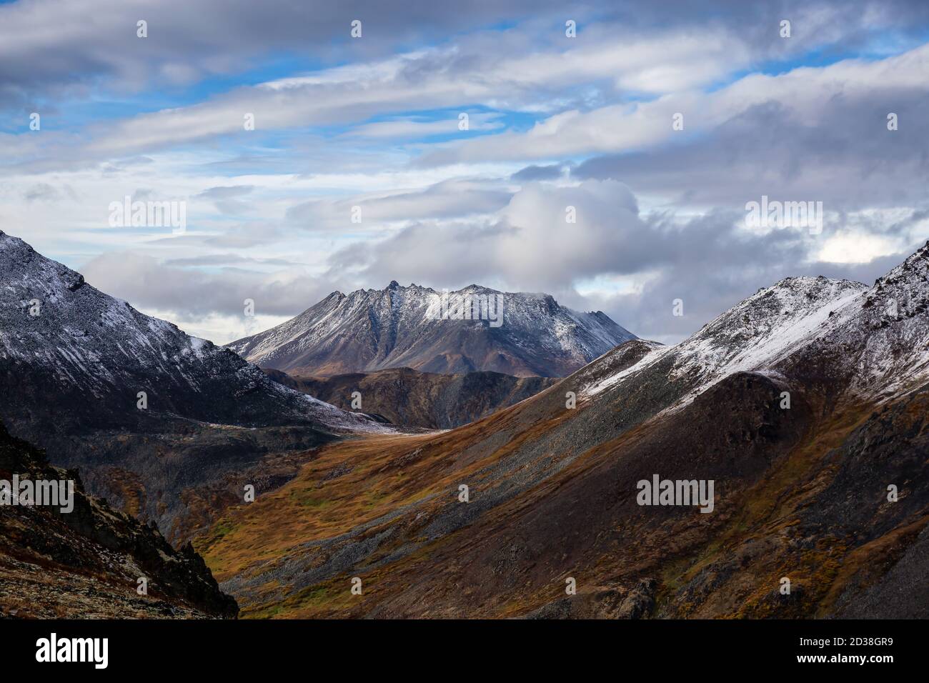 Tombstone park yukon aerial hi-res stock photography and images - Alamy