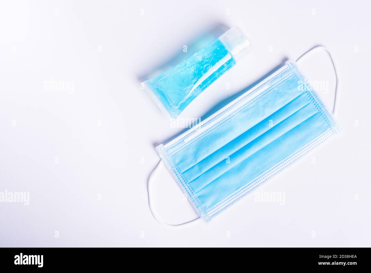 Medical protective face mask for cover mouth and nose and alcohol gel ...