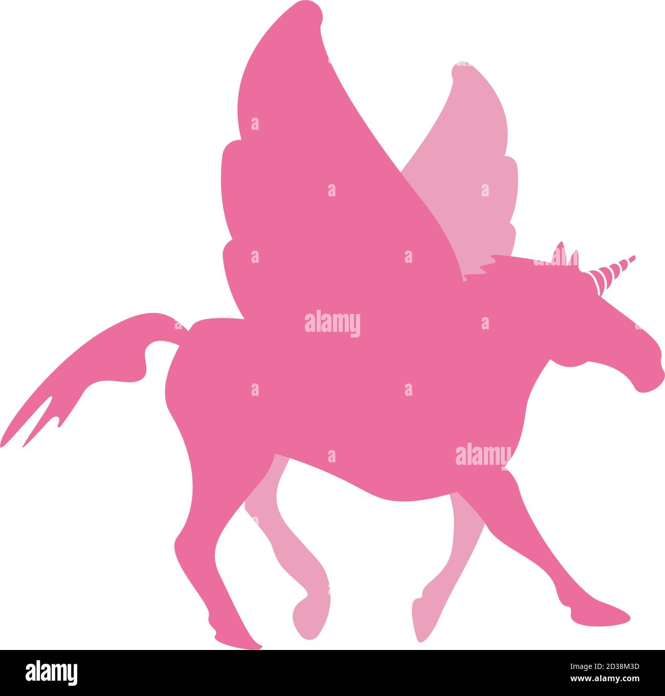Unicorn horse icon illustration design template vector Stock Vector ...