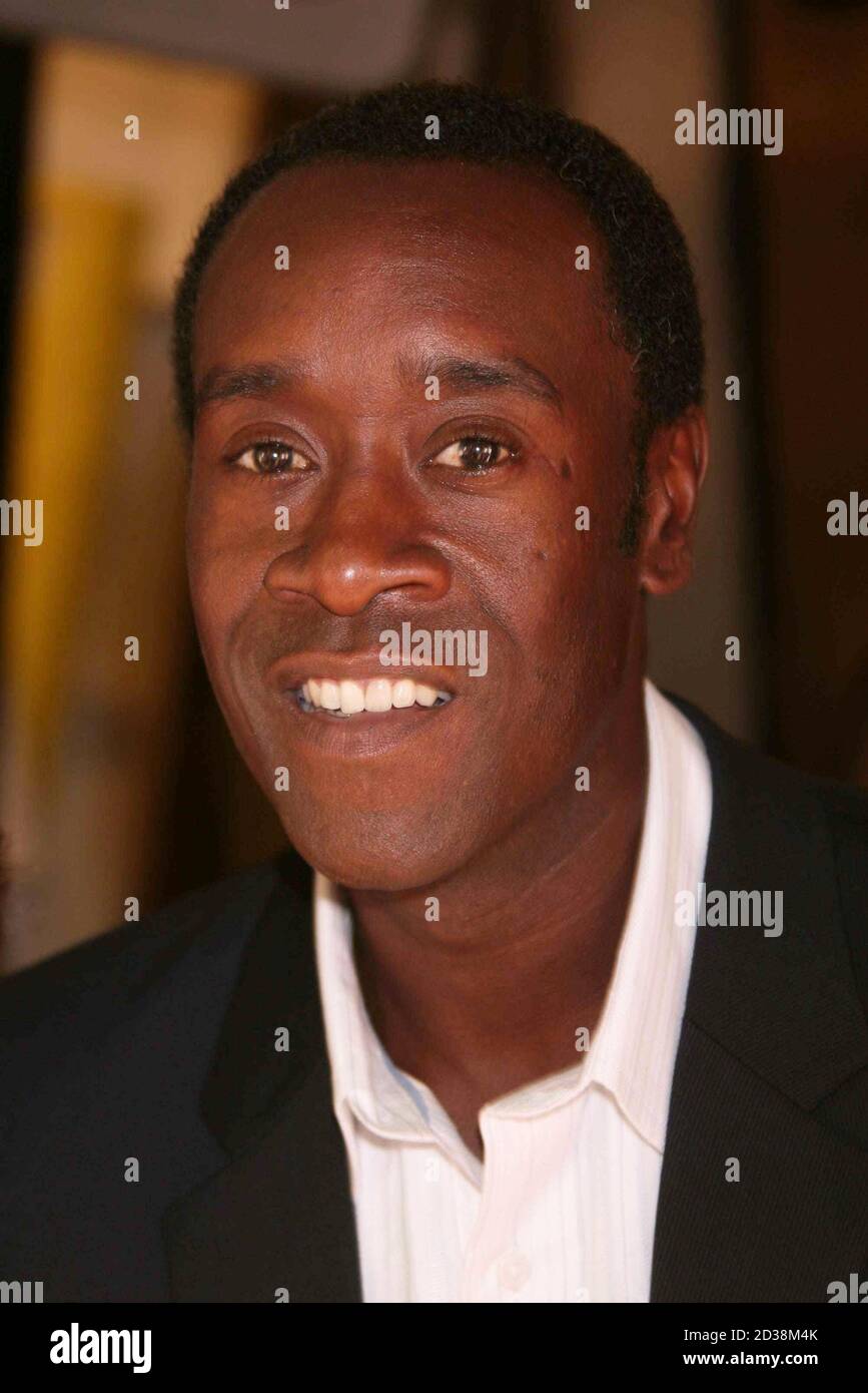 Don Cheadle after his appearance on "Live with Regis and Kelly" at ABC ...