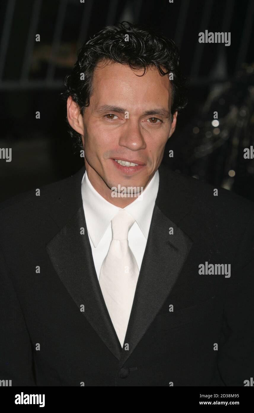 Marc Anthony arriving at The Costume Institute Gala celebrating ...