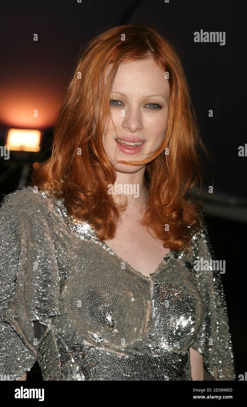 Karen Elson arriving at The Costume Institute Gala celebrating ...