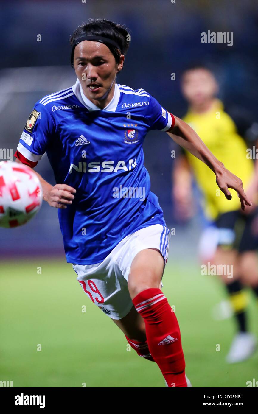 NHK Spring Mitsuzawa Football Stadium, Kanagawa, Japan. 7th Oct, 2020. Jun Amano (F.Marinos ...