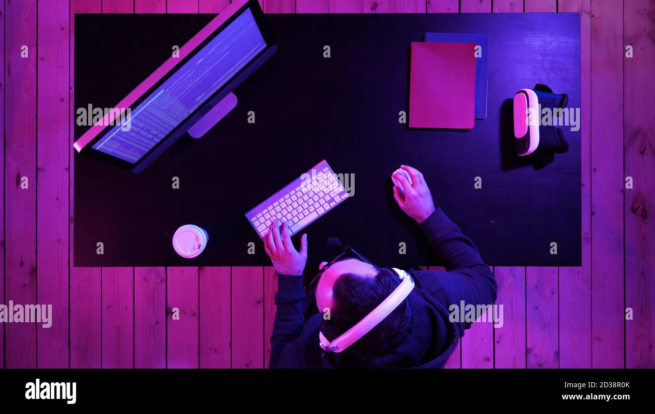 Hacker or cracker attempt to hack a security system Stock Photo - Alamy