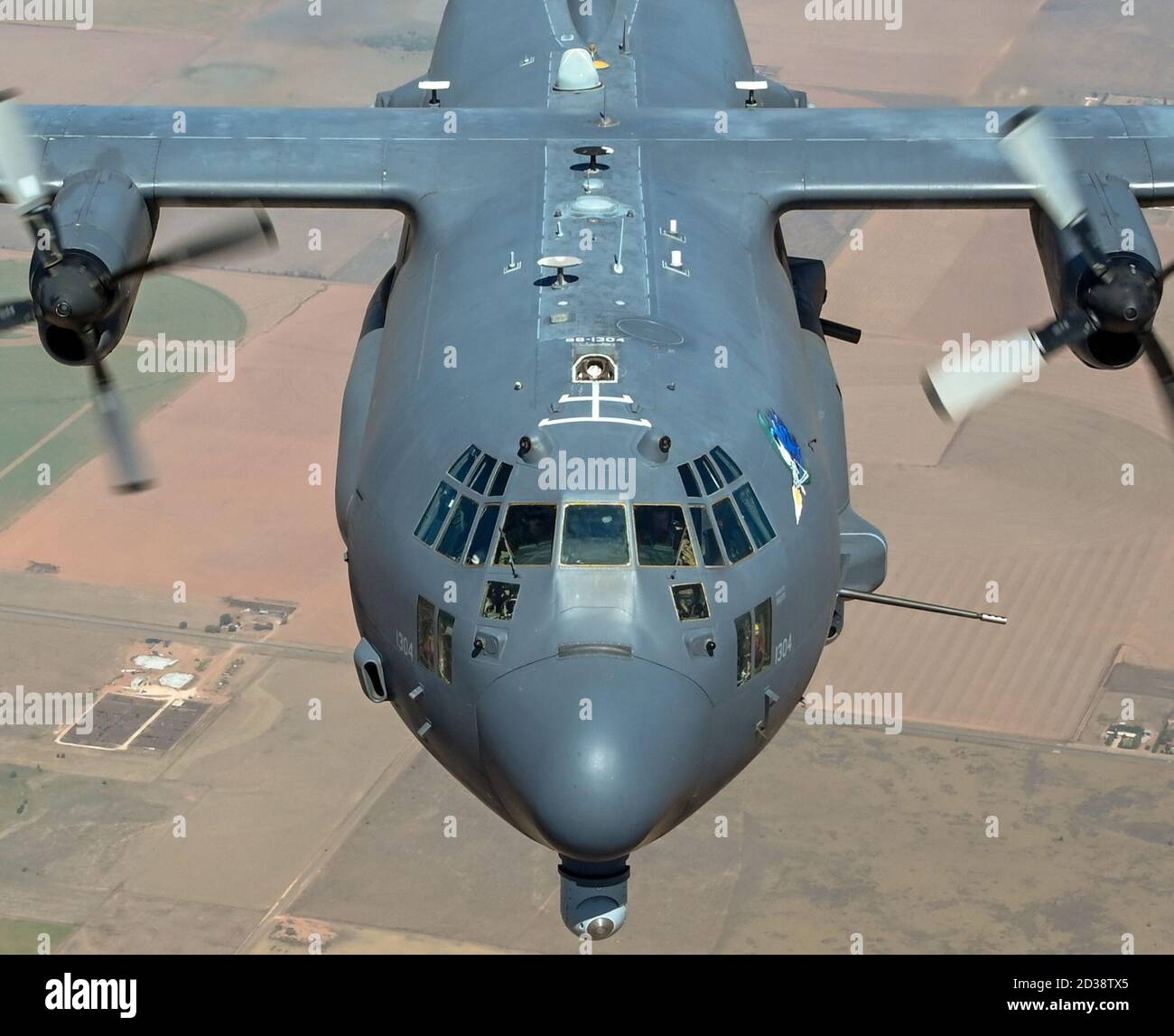 A KC-135R Stratotanker from the 465th Air Refueling Squadron at Tinker ...