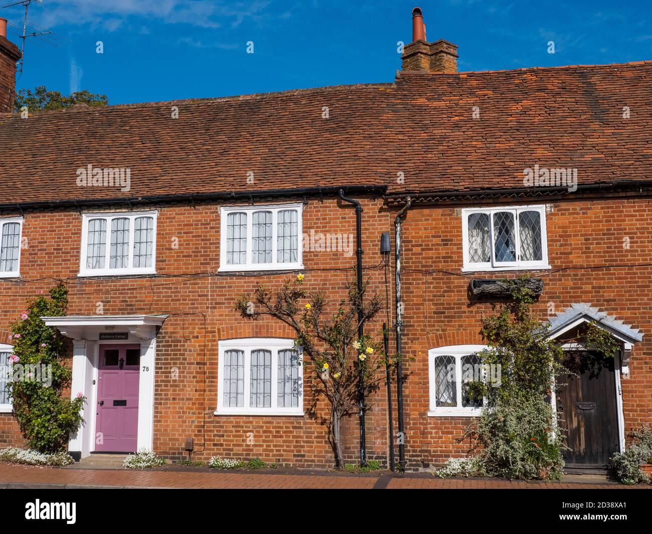 Terrace House, Wokingham, Berkshire, England, UK, GB Stock Photo - Alamy