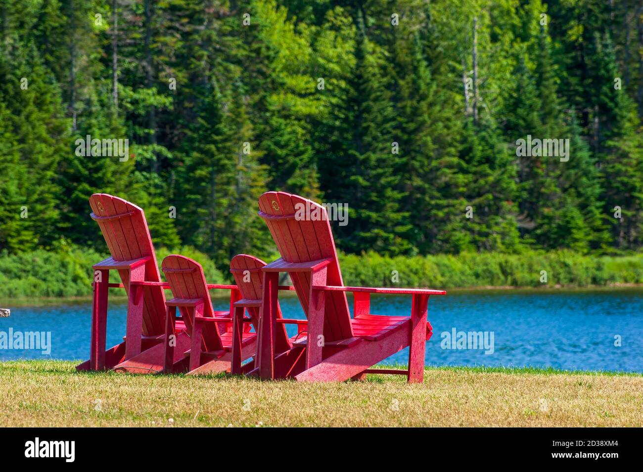 Adirondack chair lookout hi-res stock photography and images - Alamy