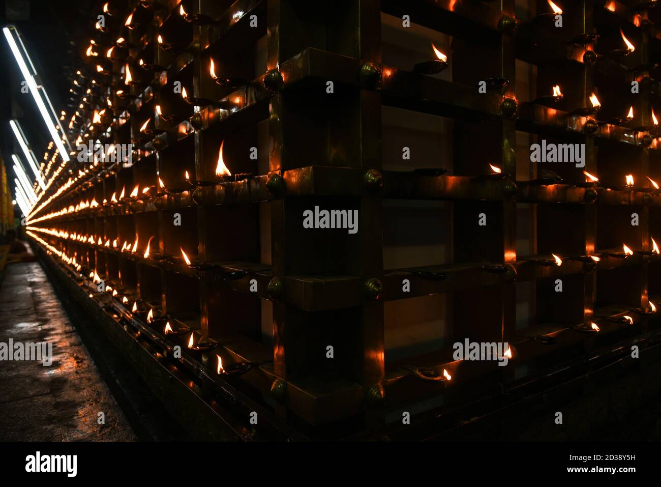 Chuttuvillakku or Lamp illumination is a important offering when the ...