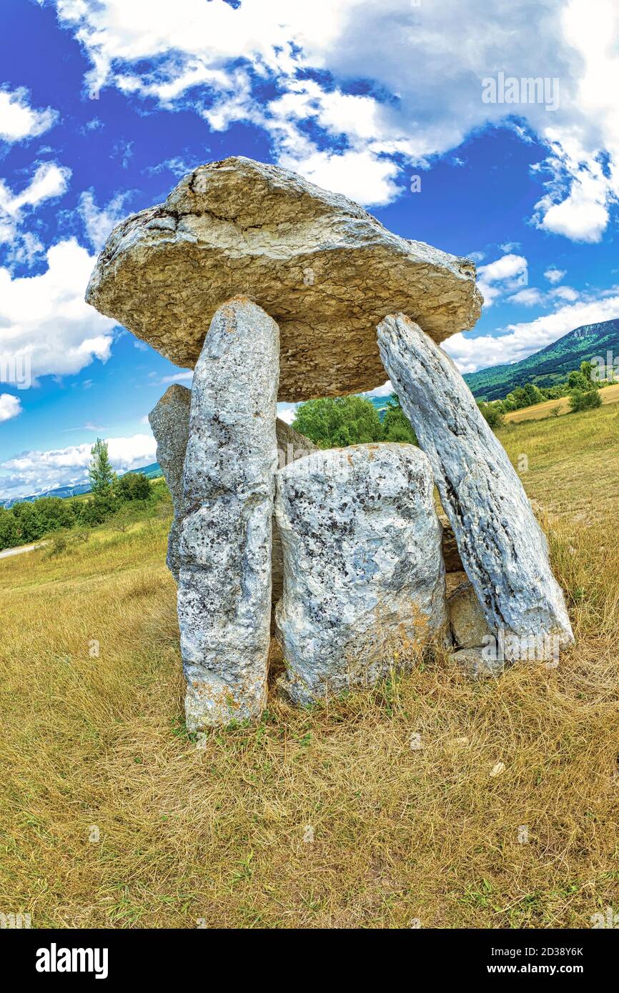 Dolmen of Sorginetxe, Arrizala, Agurain- Salvatierra, Álava, Basque ...
