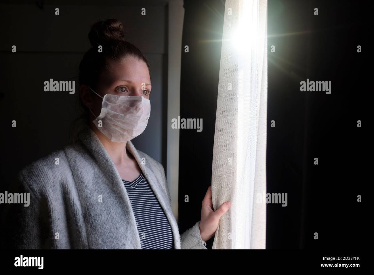 Isolation Quarantine Coronavirus Covid 19 stock photo Stock Photo - Alamy