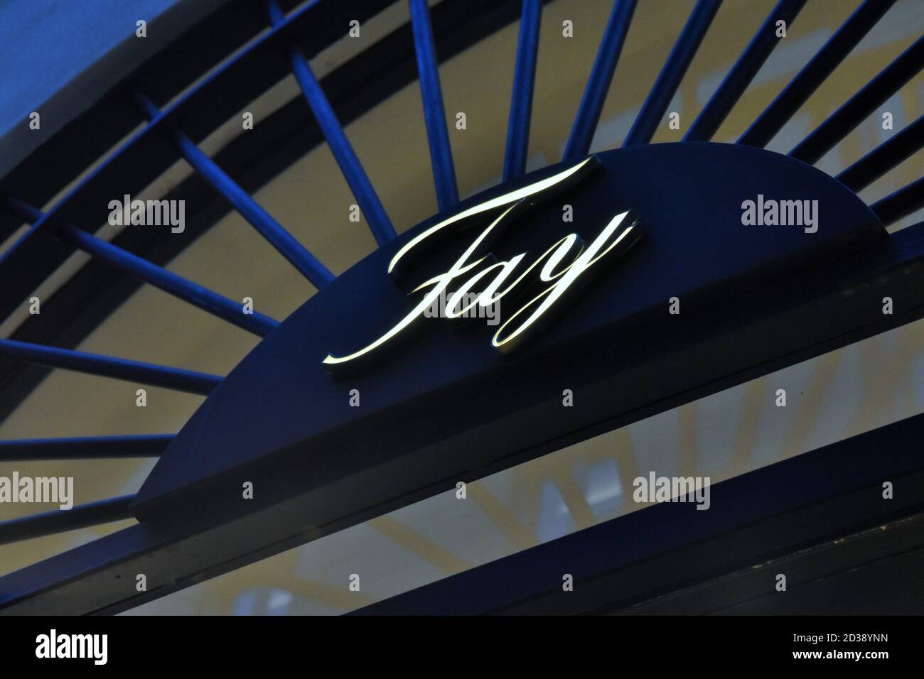THE SIGN OF FAY FASHION BOUTIQUE Stock Photo - Alamy