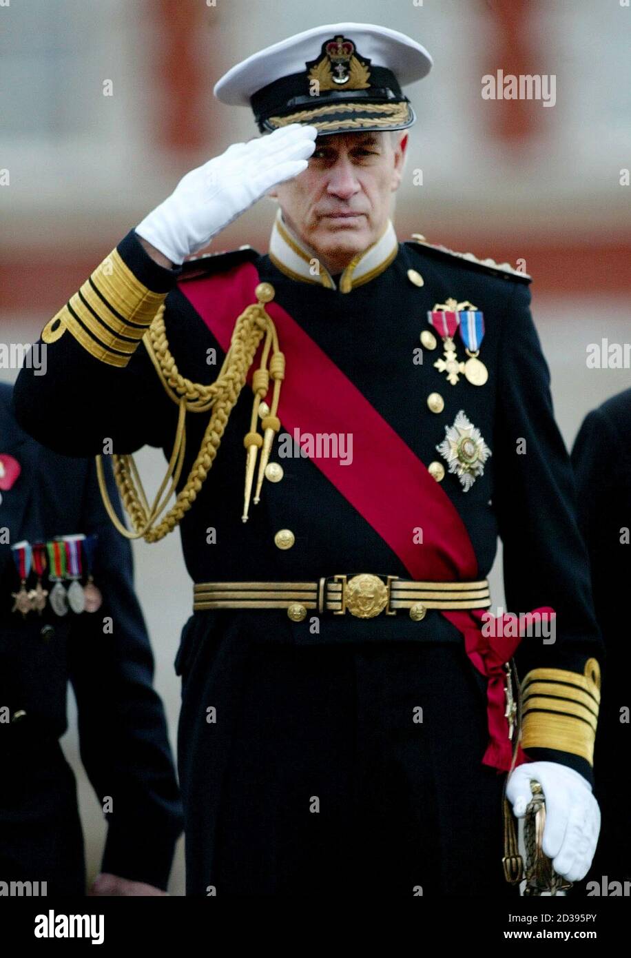 Admiral sir michael boyce the chief of the defence staff hi-res stock ...