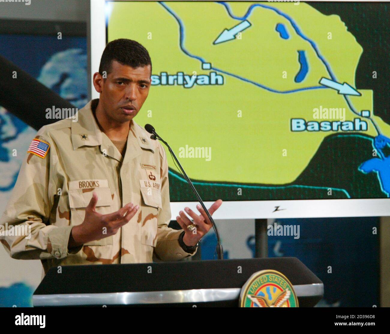 2003 iraq map hi-res stock photography and images - Alamy