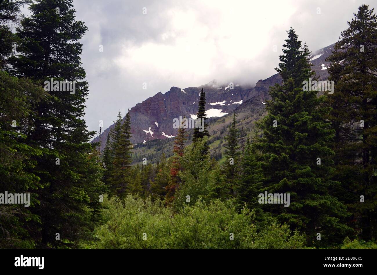 Two medicine lake trail hi-res stock photography and images - Alamy