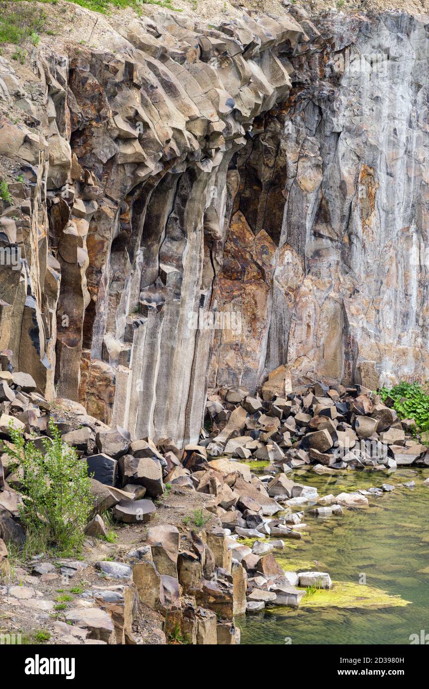 Basalt pillars hi-res stock photography and images - Alamy