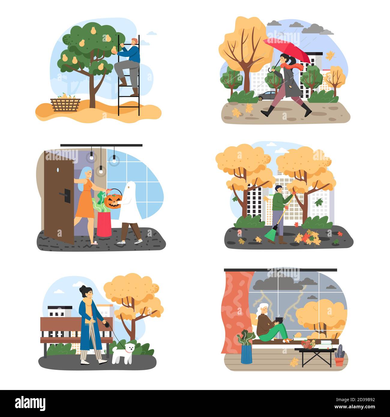 Fall Weather Clip Art