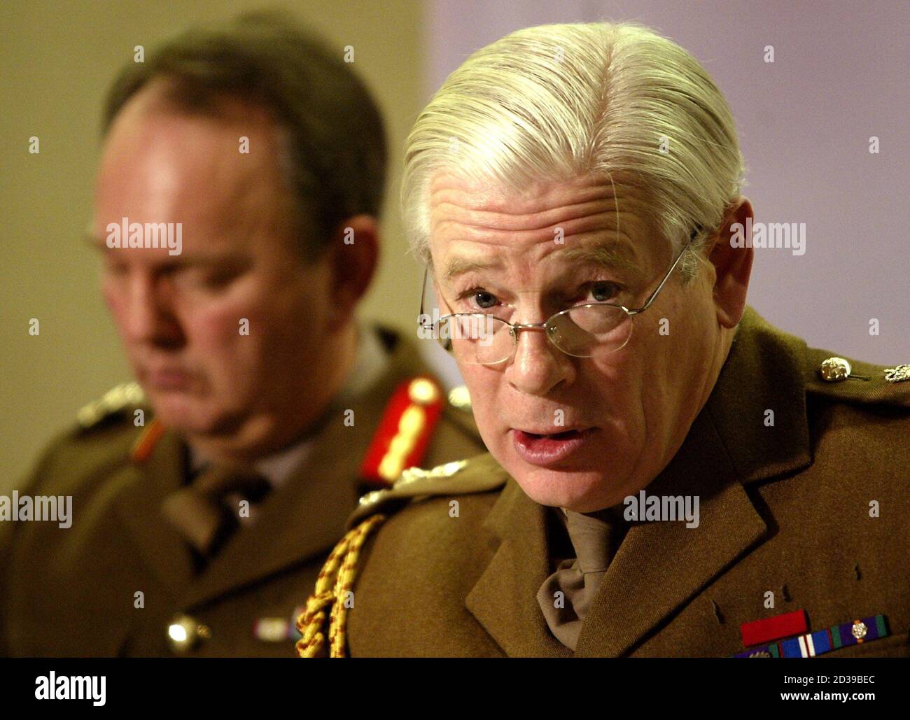 Lieutenant General Sir Alistair Irwin High Resolution Stock Photography ...
