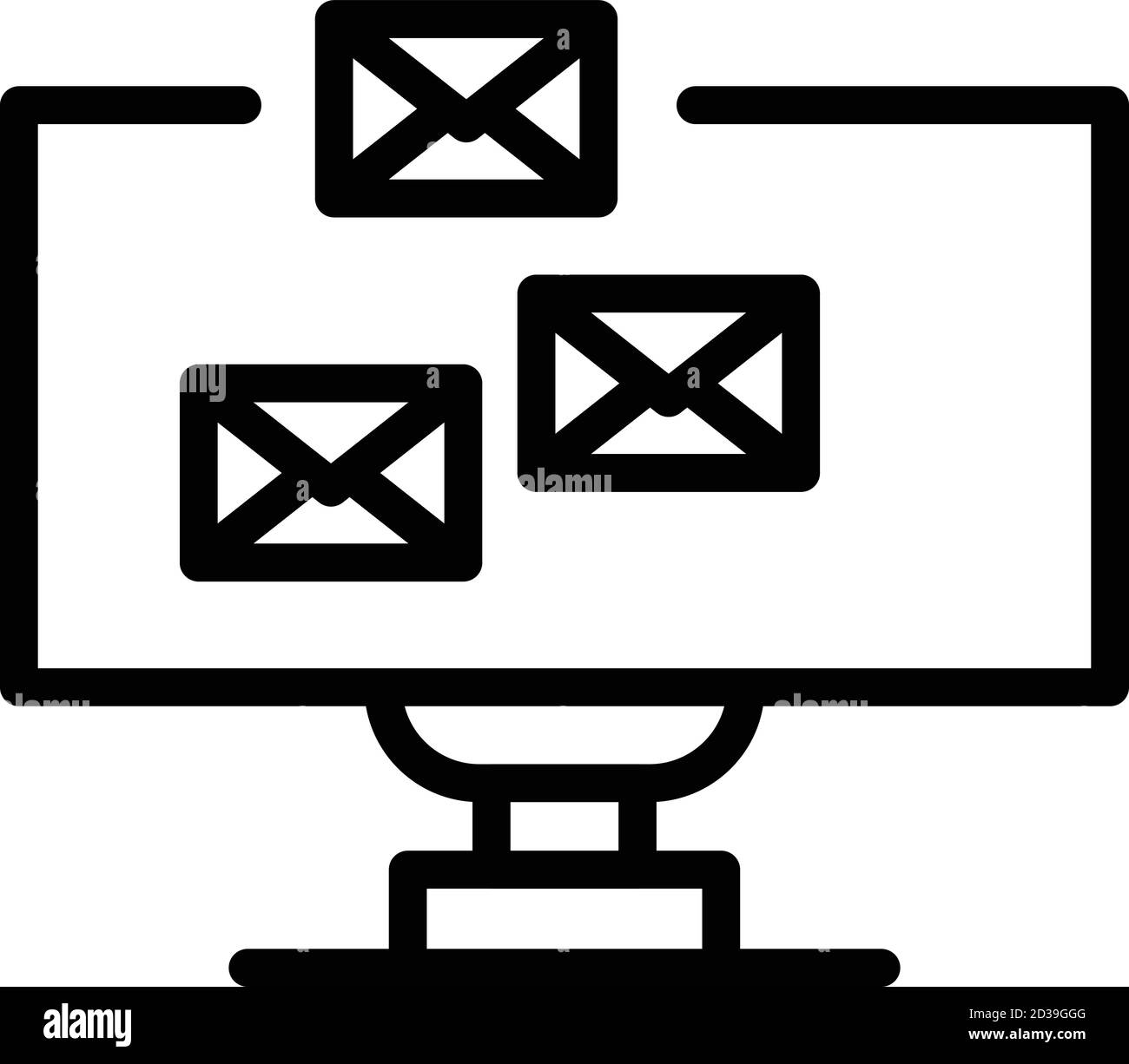 Emails folder hi-res stock photography and images - Alamy