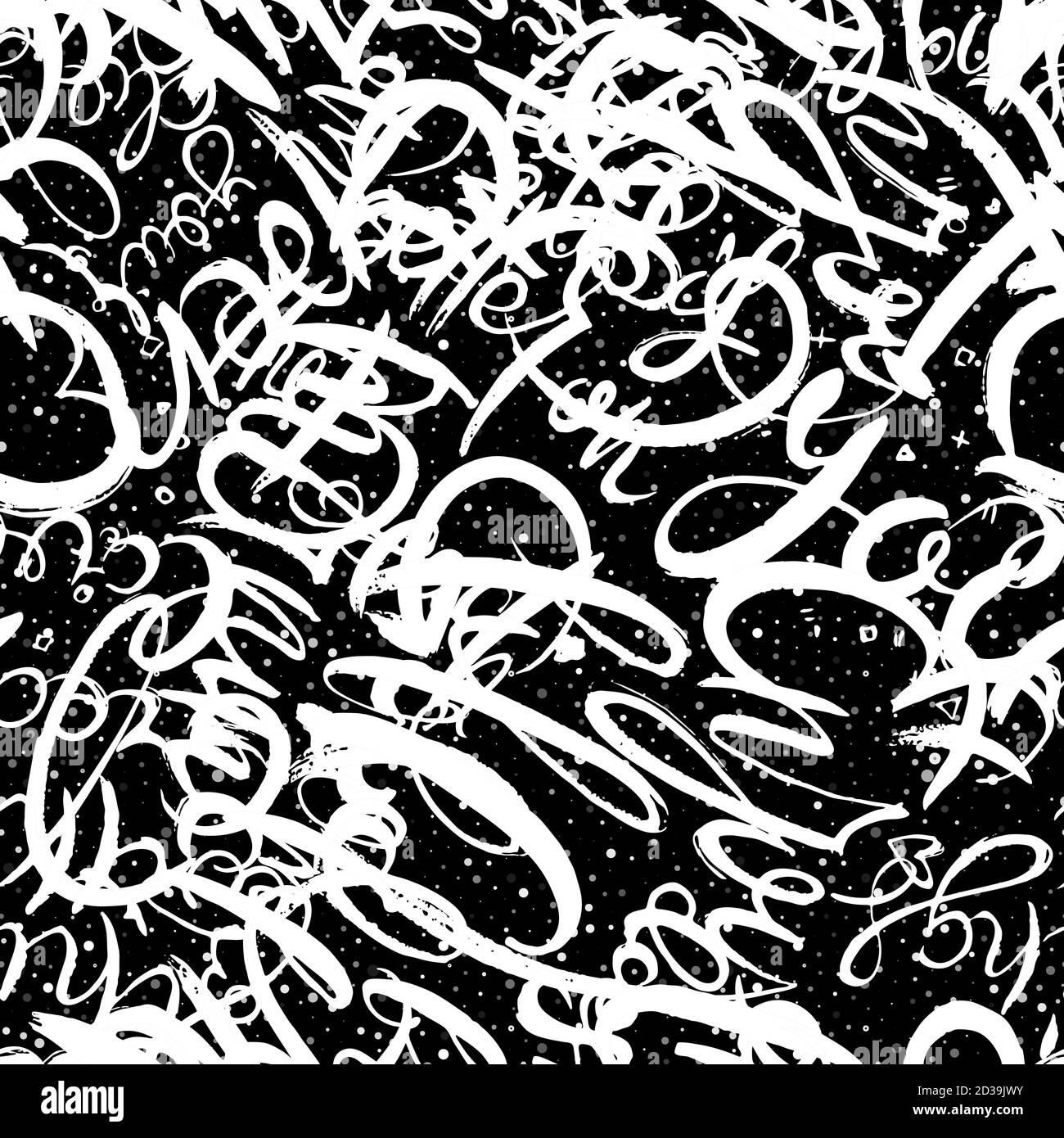 Graffiti on asphalt Stock Vector Images - Alamy